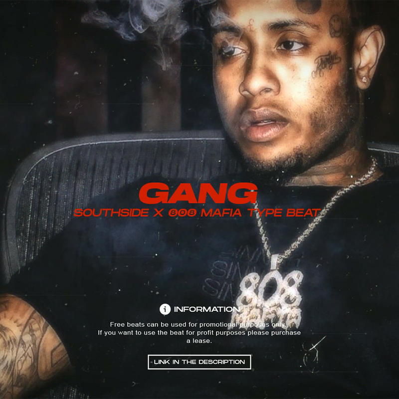 "Gang" | SOUTHSIDE 808 MAFIA type beat by MC-E On Tha Beat