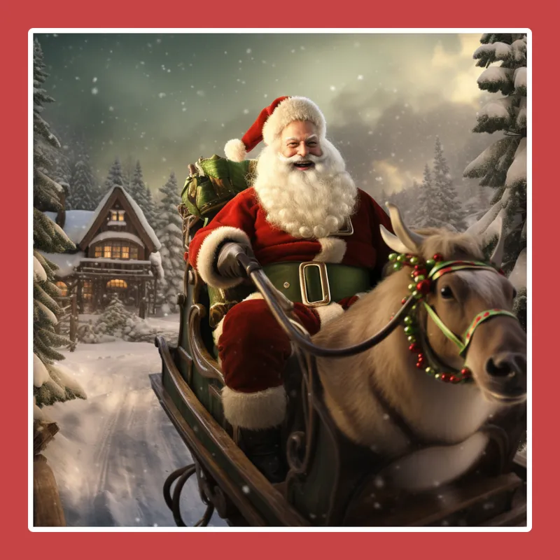 Santa Trap house by y-luze