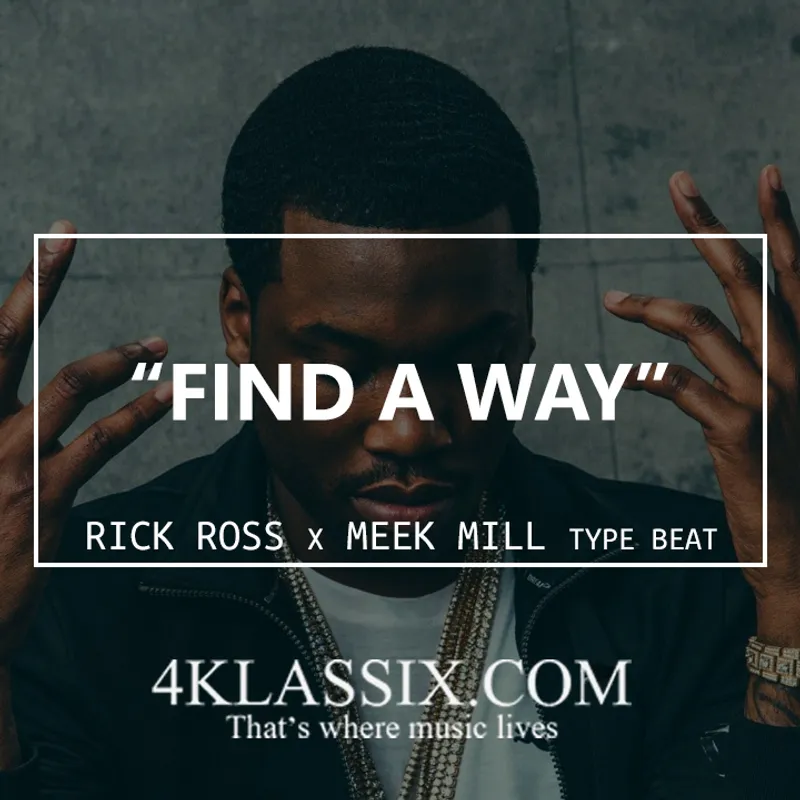 40% SALE LAST DAY! (code "4THJULY") Find A Way /Meek Mill by 4Klassix.com