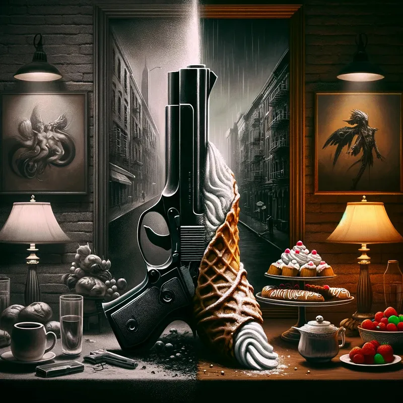 Leave The Gun, Take the Cannoli by Astro Crow
