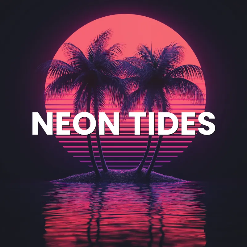 Neon Tides (The Weeknd x Synthwave) by Hot Tize