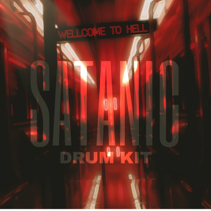 SATANIC DRUM KIT by loebeatsprod