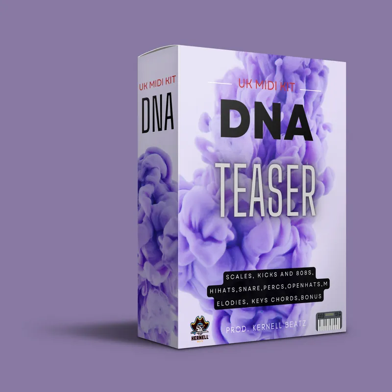 DNA MIDI DRUM KIT - TEASER by Kernell Beatz - Sound Kit