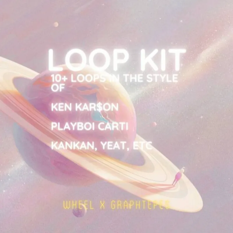 (10+) HYPERPOP LOOP KIT 2022 - "Universe" by wheelprod - Sound Kit