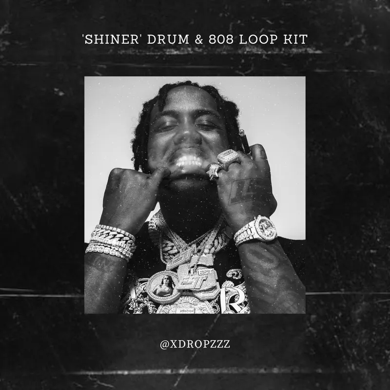 'Shiner' Drum & 808 Loop Kit @xdropzzz by xdropzzz - Sound Kit