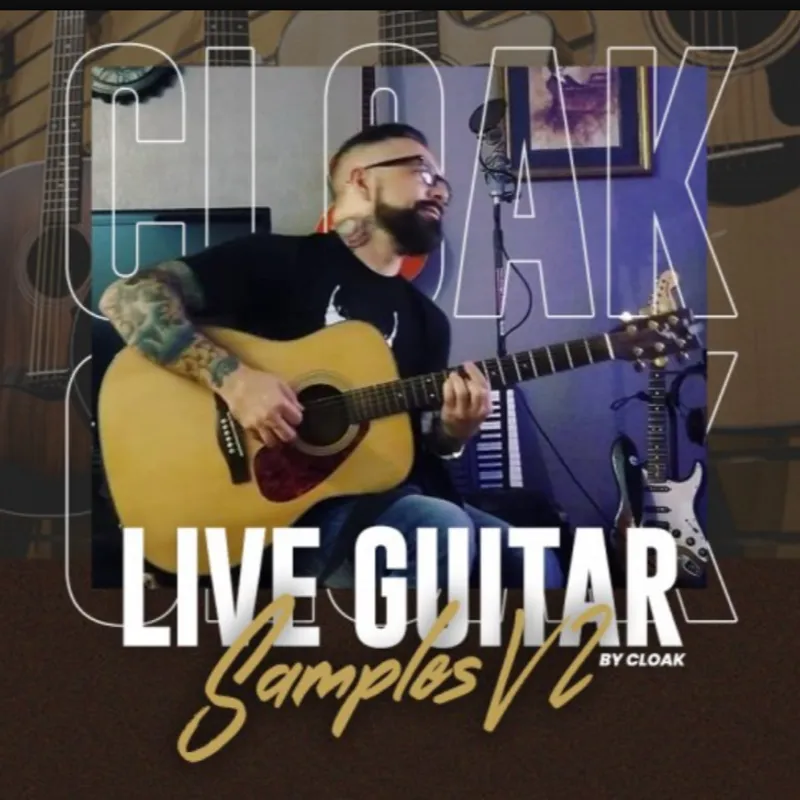 LIVE GUITAR loops v2 - Cloak - by CloakBeats.com - Sound Kit