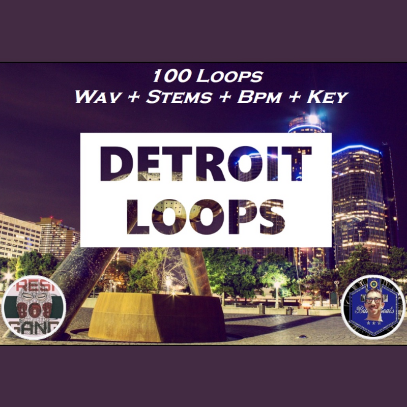 Detroit Loops Vol 1 Loopkit By Fresh808gang Sound Kit